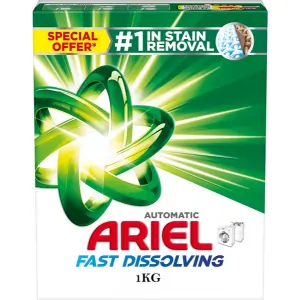 Ariel Fast Dissolving Powder 1kg – Deep Clean | YallaBuyit